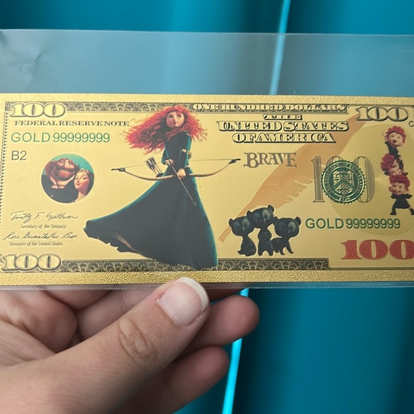 Accents | Brave Million Dollar Bill Novelty Note With Free Sleeve ...